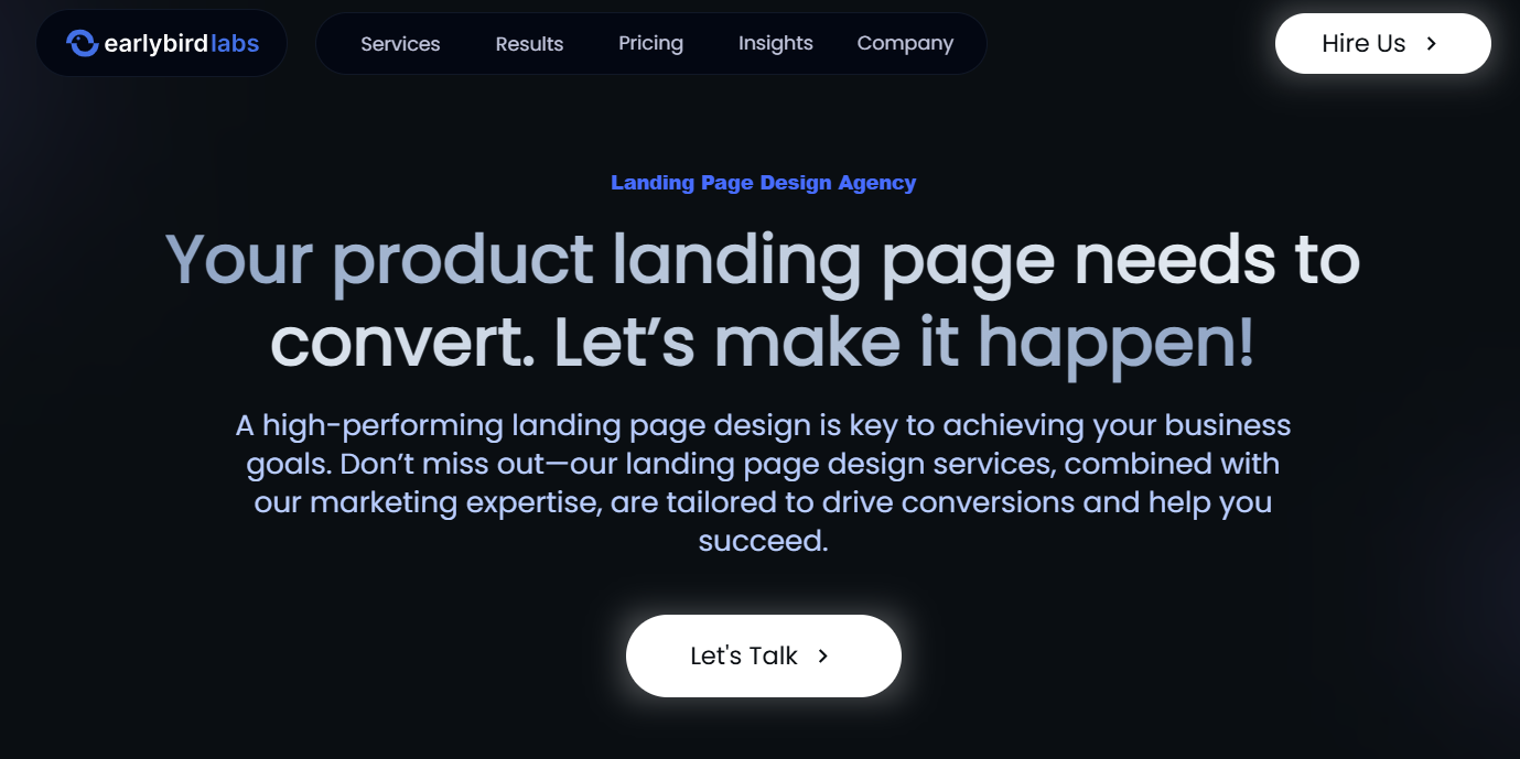 Custom Landing Page Design | High-Converting & Engaging Page
